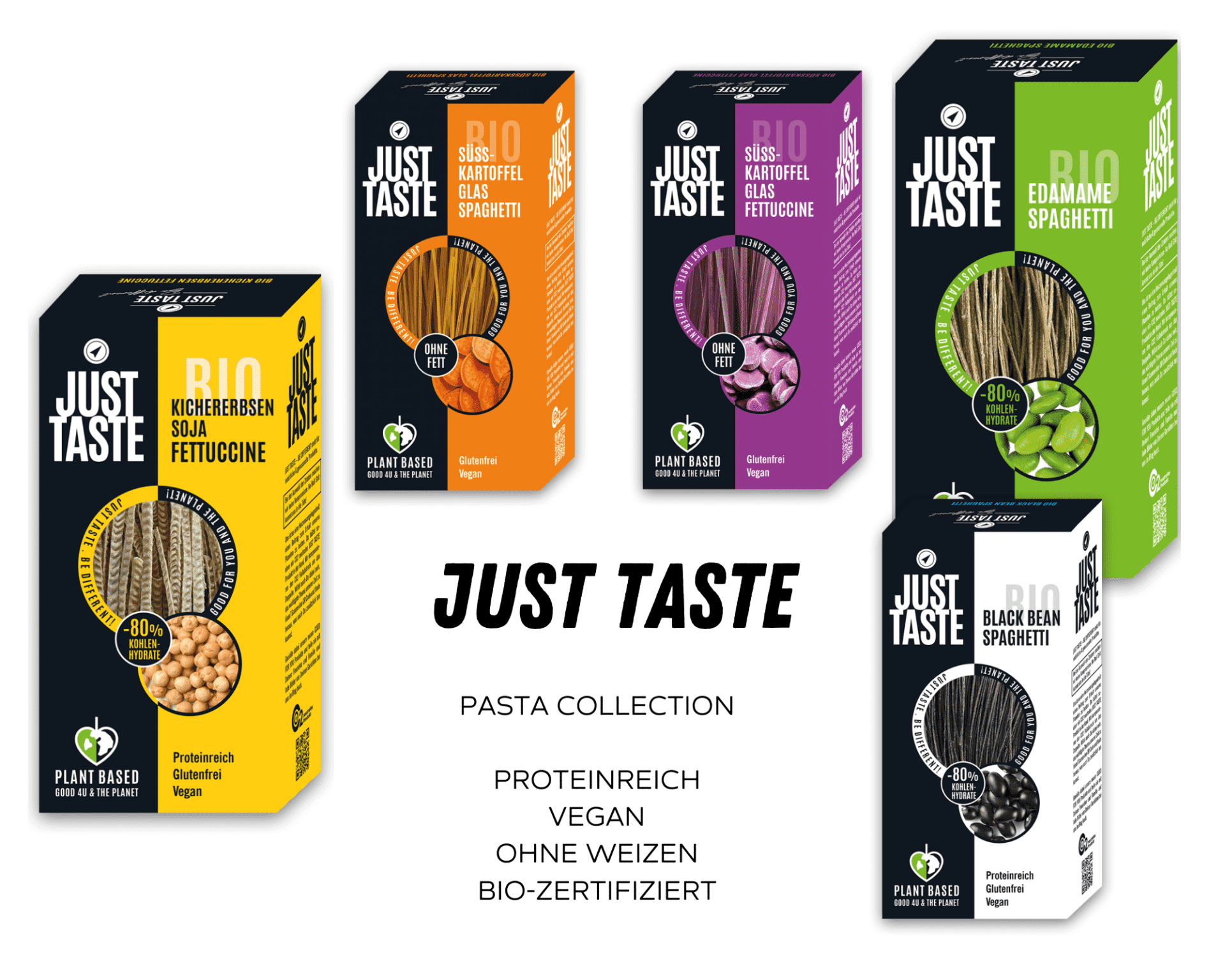 Entdecken Sie die JUST TASTE Pasta Collection - Jetzt probieren!